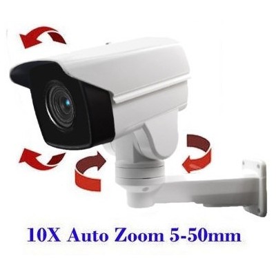 Mini caméra IP 2MP PTZ zoom x10
