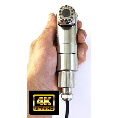 Mini caméra PTZ Inox 4K